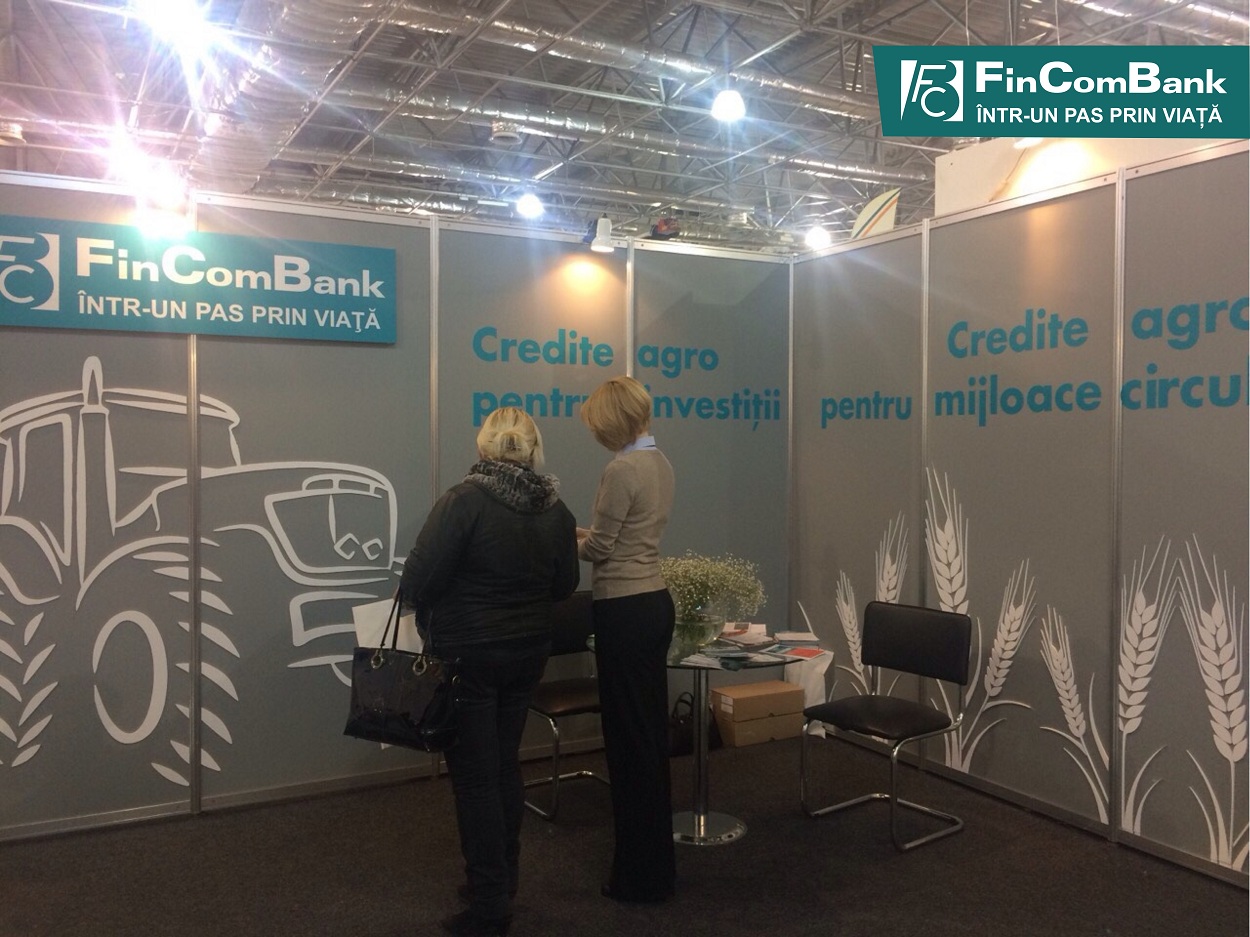 (foto) FinComBank susţine antreprenorii şi participă cu oferte speciale la Moldagrotech – Bancamea